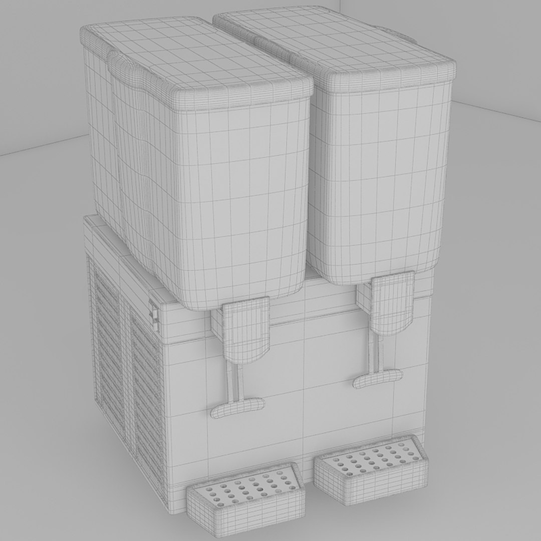 3d Juice Dispenser Model