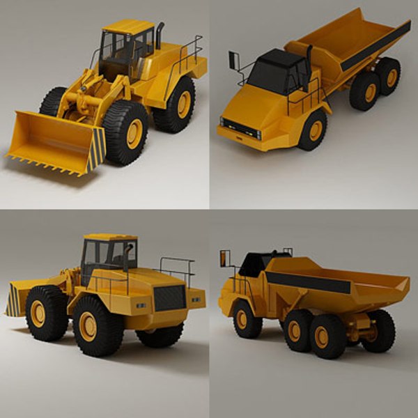 Wheel Loader 3D Models for Download | TurboSquid