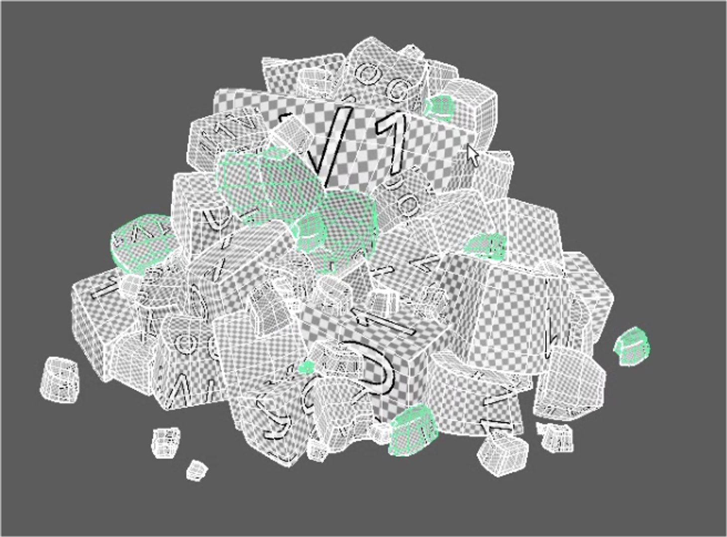 3D cartoon rocks - TurboSquid 1684944