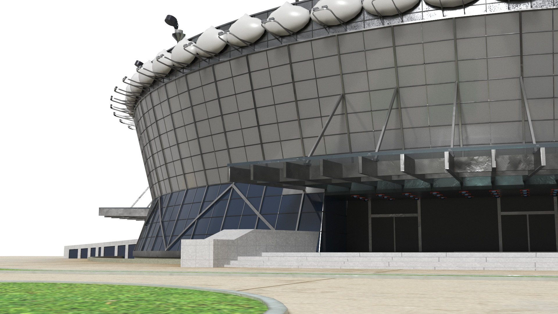 3D Colombo Lotus Tower - TurboSquid 2284506