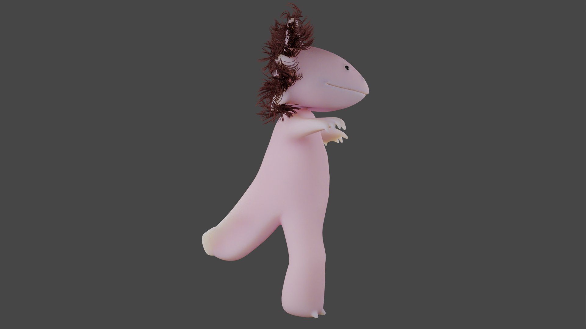 3D Humanoid Axolotl Model - TurboSquid 1981378