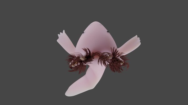 humanoid axolotl 3D 모델 - TurboSquid 1981378