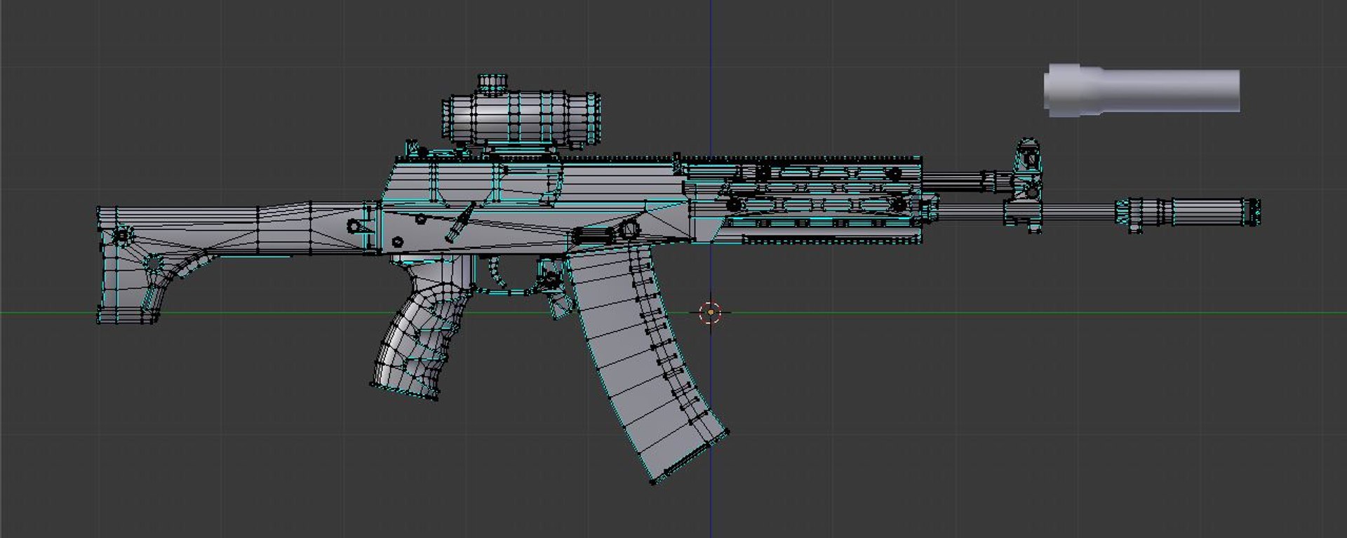 3D Ak-12 Model - TurboSquid 1391113