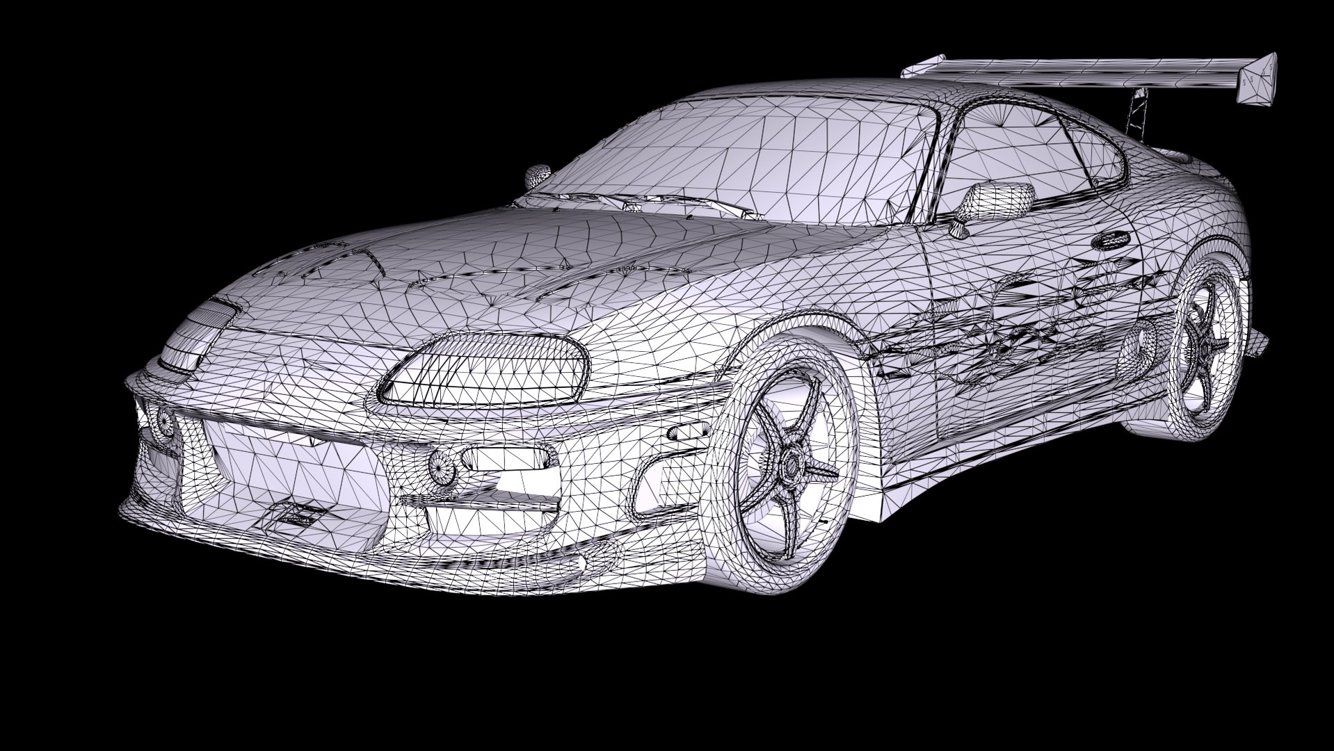 3D The Fast The Furious Toyota Supra 1994 Mk IV - TurboSquid 2375403