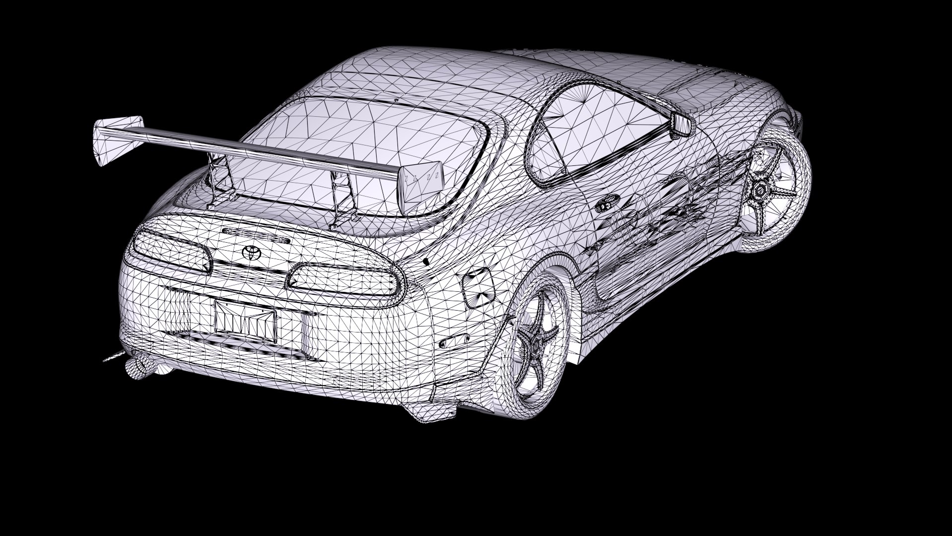 3D The Fast The Furious Toyota Supra 1994 Mk IV - TurboSquid 2375403