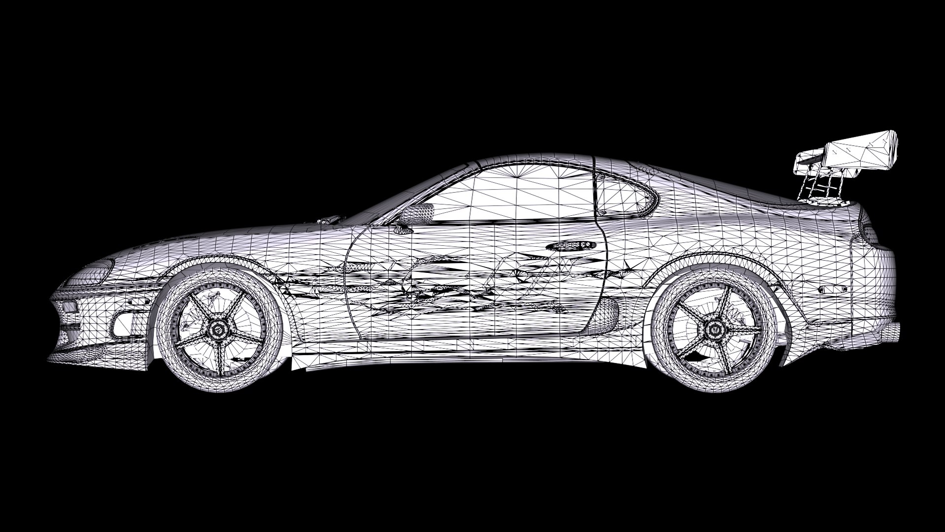3D The Fast The Furious Toyota Supra 1994 Mk IV - TurboSquid 2375403