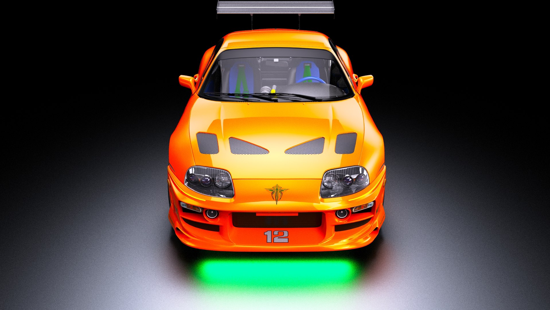 3D The Fast The Furious Toyota Supra 1994 Mk IV - TurboSquid 2375403