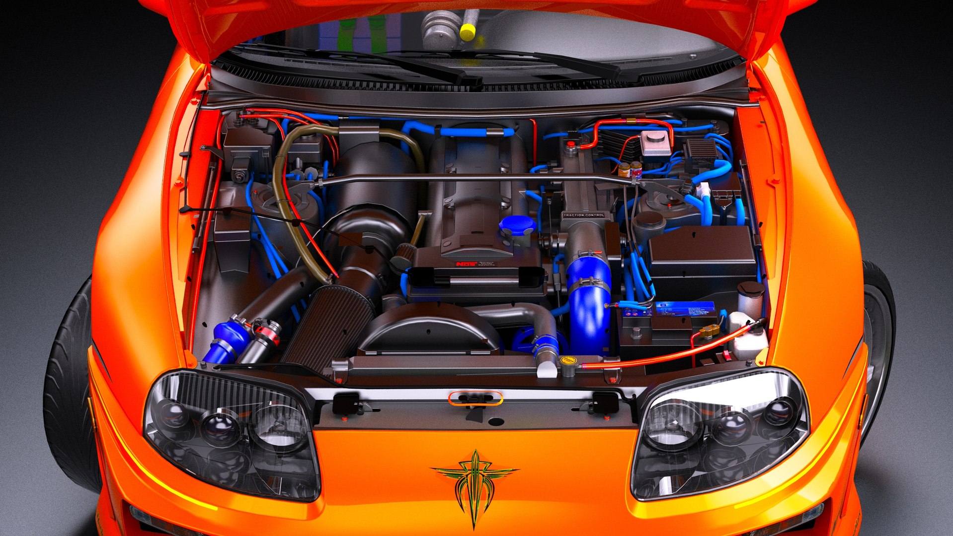 3D The Fast The Furious Toyota Supra 1994 Mk IV - TurboSquid 2375403