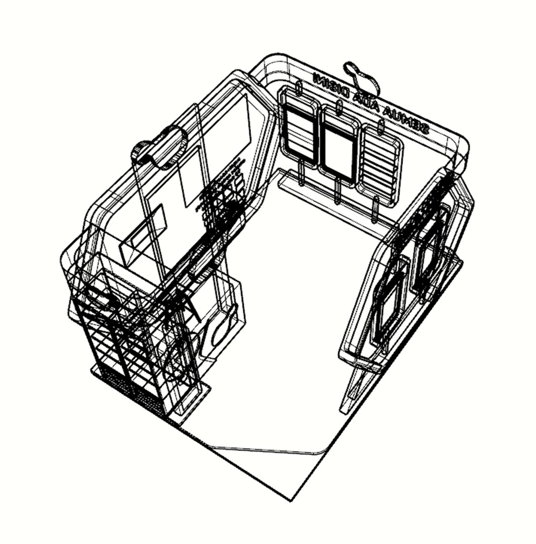 3D Model Booth Snack Corner 4x3 - TurboSquid 2229866