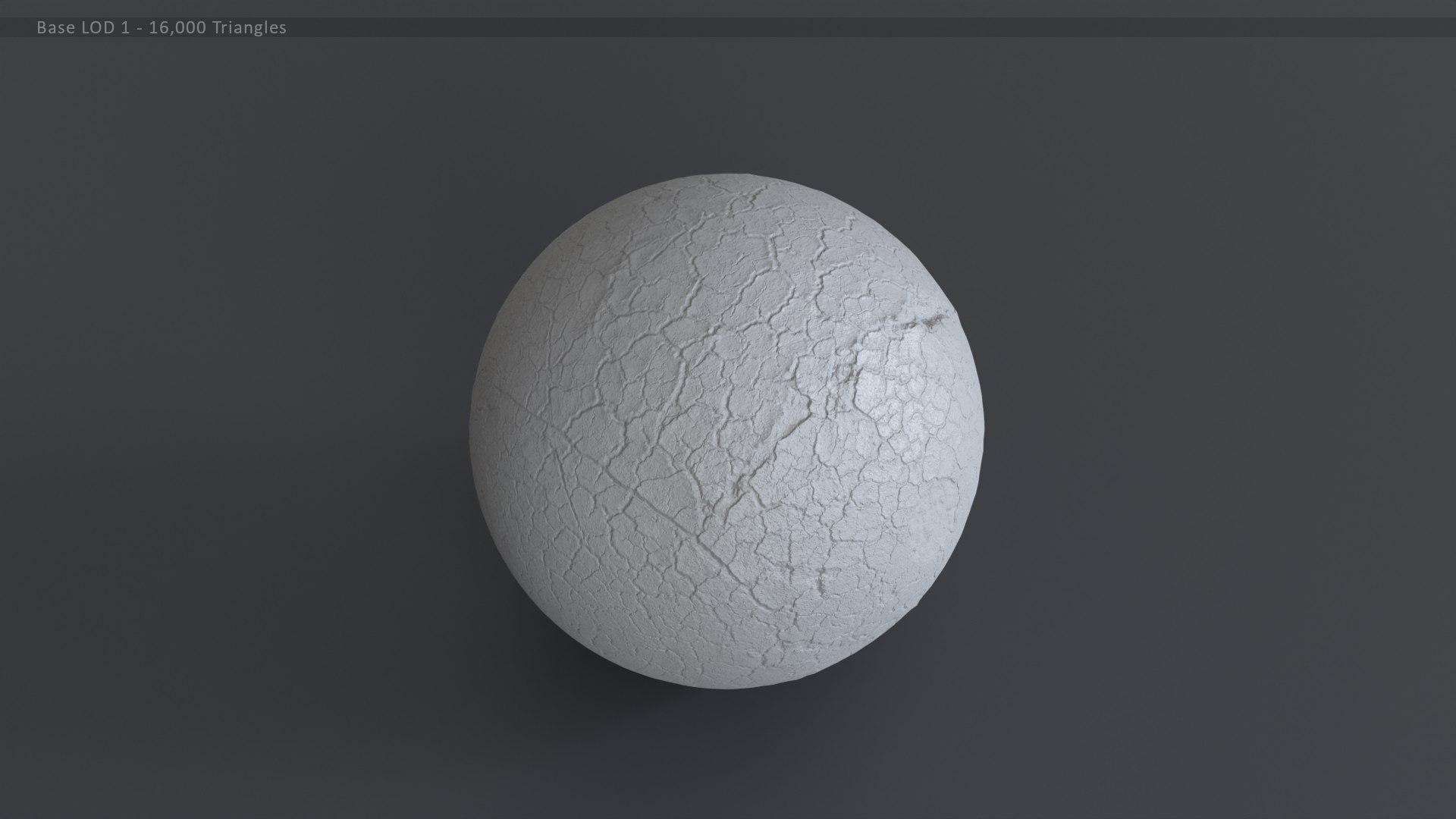 Old Foam Ball 6cm 3D - TurboSquid 2084926