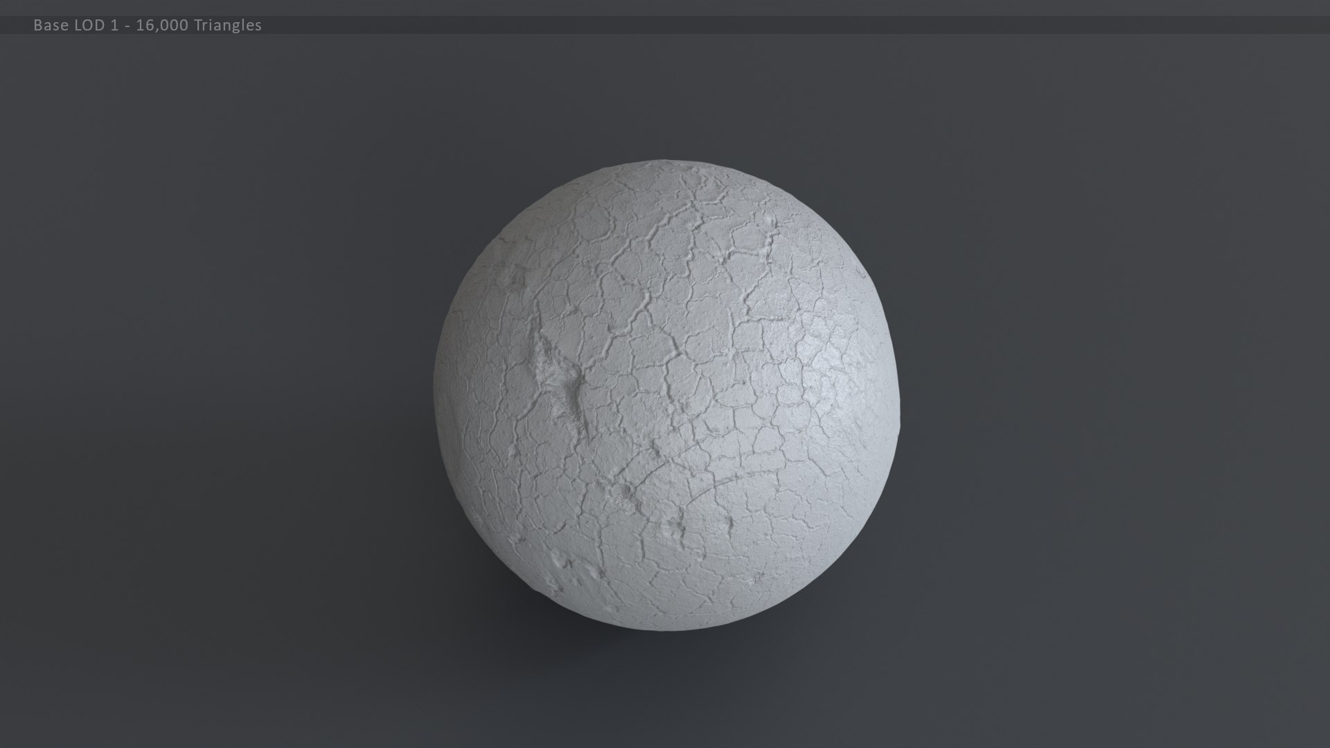 Old Foam Ball 6cm 3D - TurboSquid 2084926