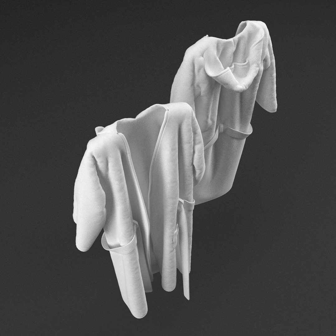 3d Robe 1 Model
