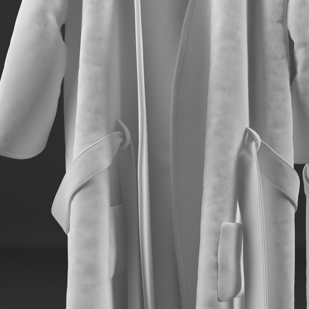 3d Robe 1 Model