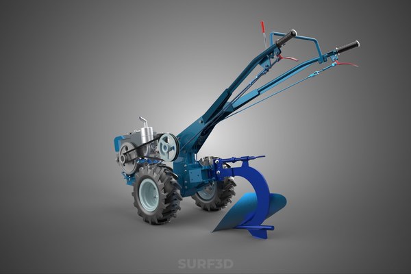 单铧犁刀片模具犁板手扶拖拉机3D模型 - TurboSquid 2516980