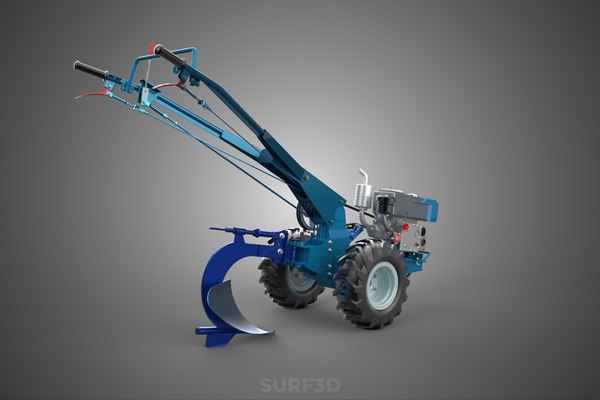 单铧犁刀片模具犁板手扶拖拉机3D模型 - TurboSquid 2516980