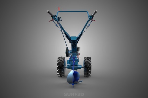 单铧犁刀片模具犁板手扶拖拉机3D模型 - TurboSquid 2516980