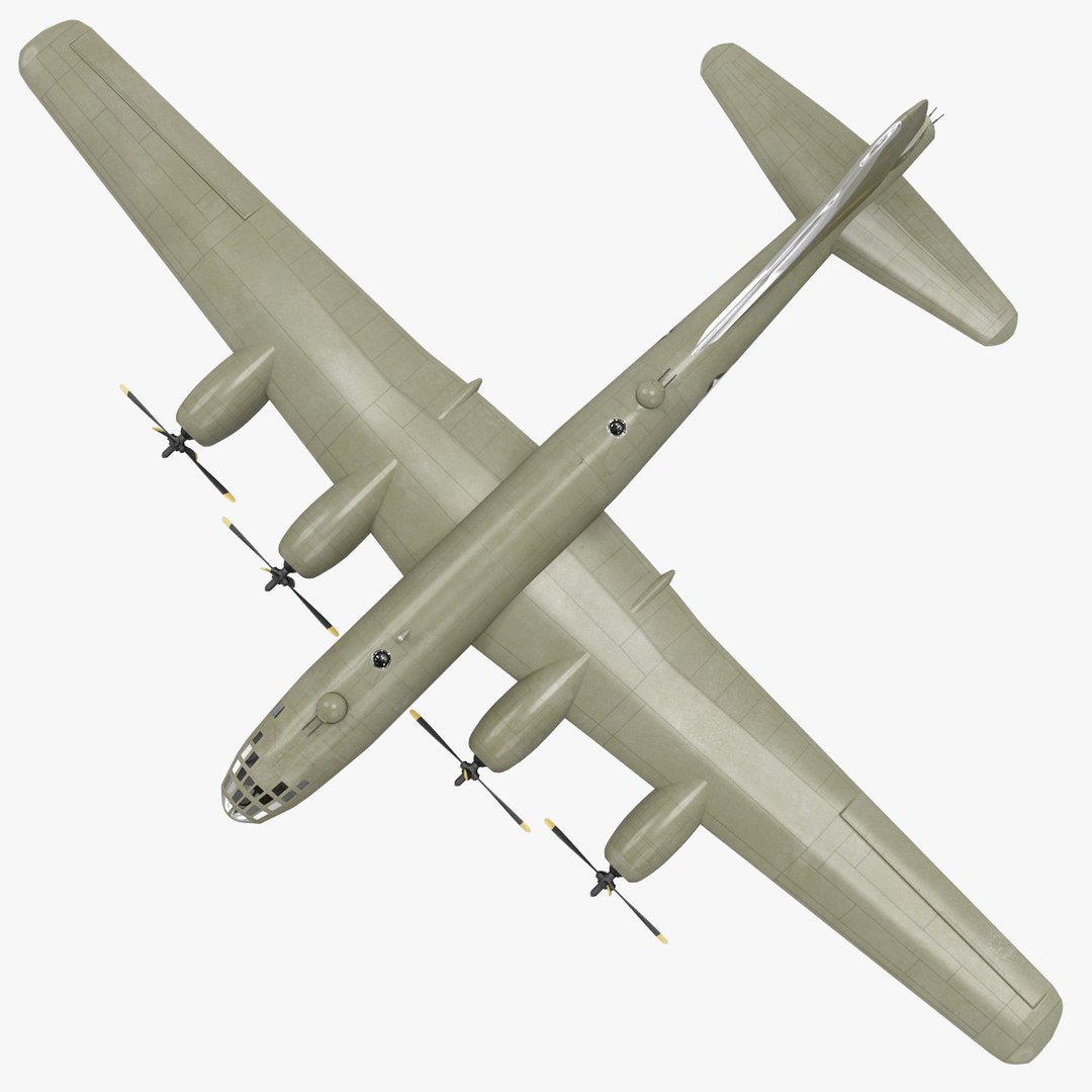 3d World War Ii Bomber Model