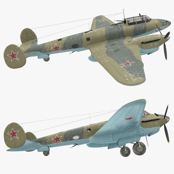 3d world war ii bomber model