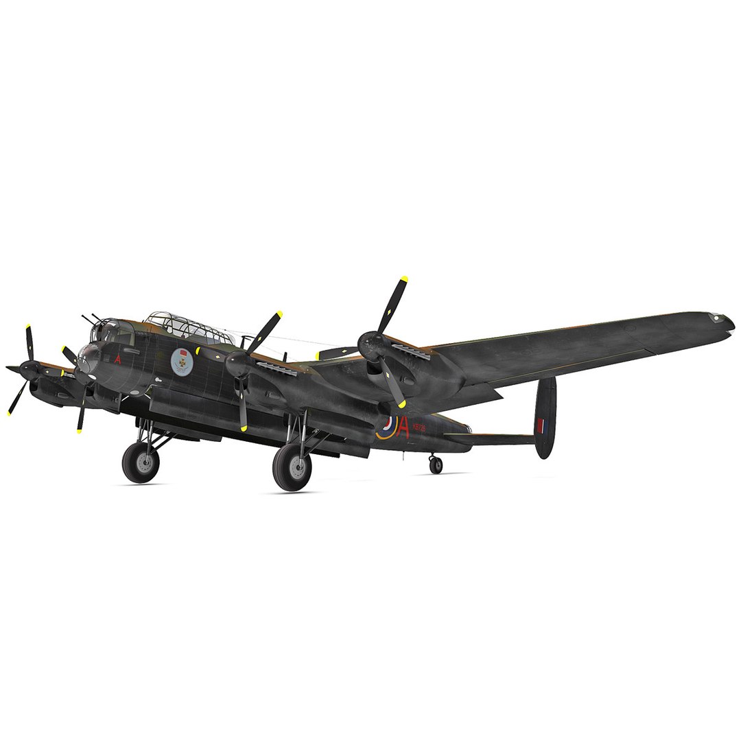 3d world war ii bomber model