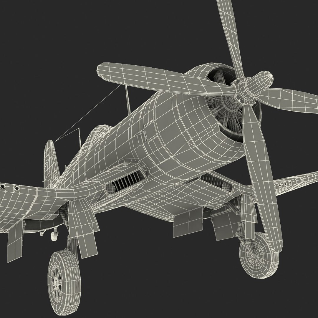3d world war ii bomber model