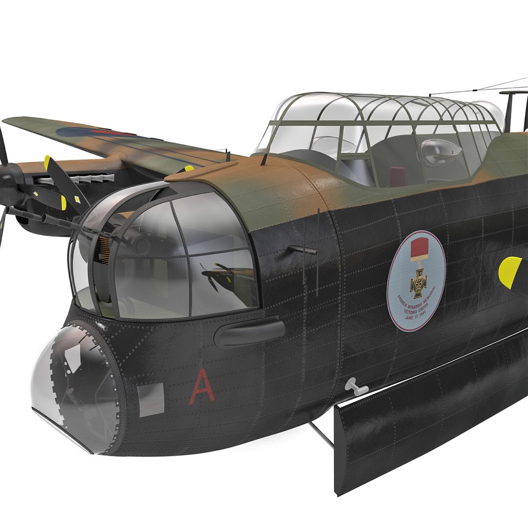 3d world war ii bomber model