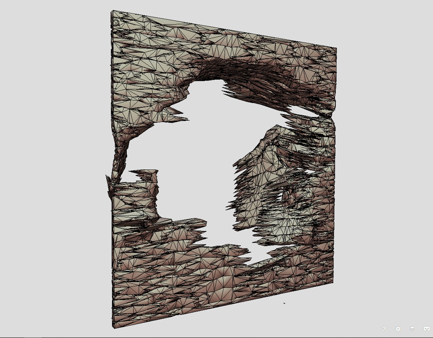 3D wood broken - TurboSquid 1641197