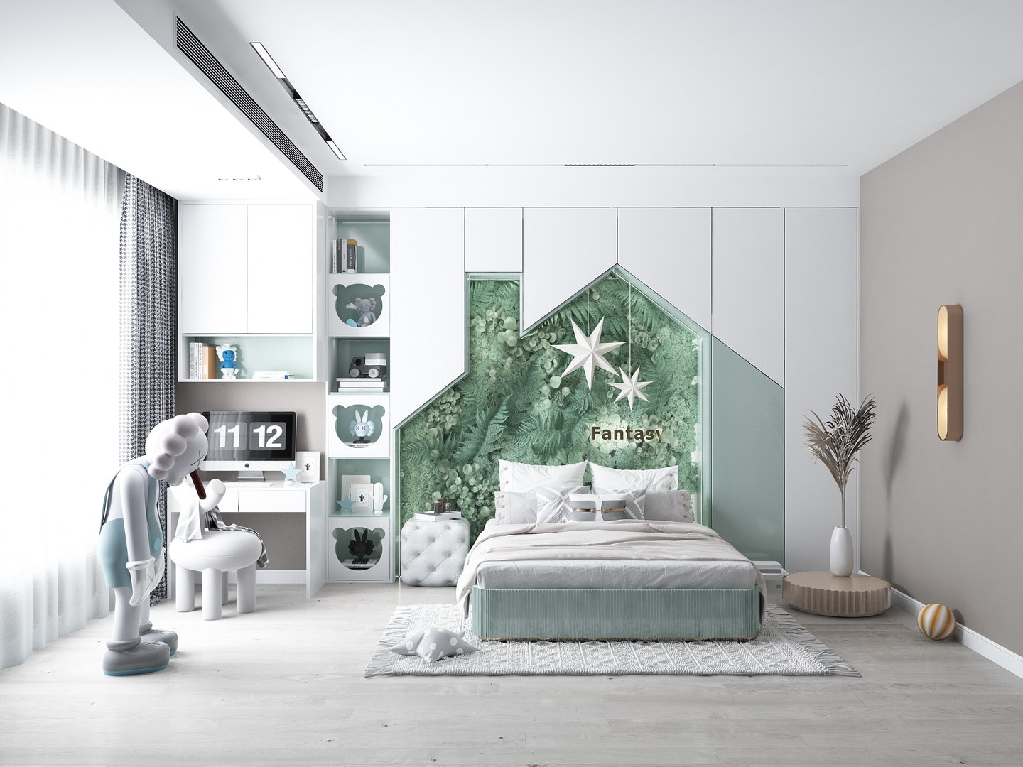 3D model Kids Bedroom - Children Bedroom - 51 - TurboSquid 1894581