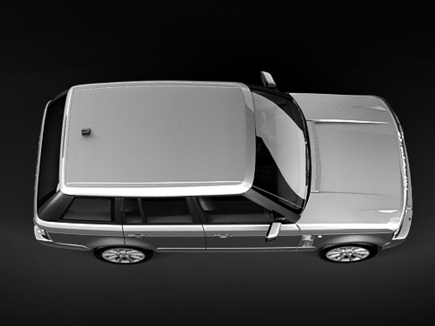 land rover range 2010 3d model