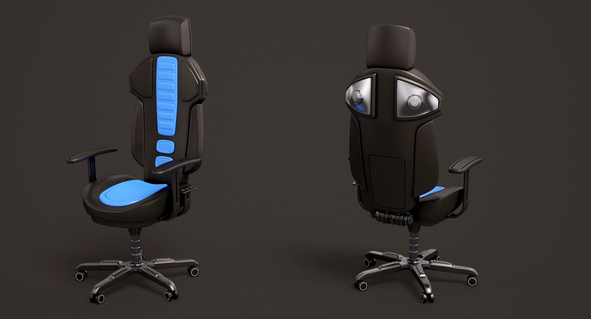 Sci fi lab chair 3D - TurboSquid 1231908