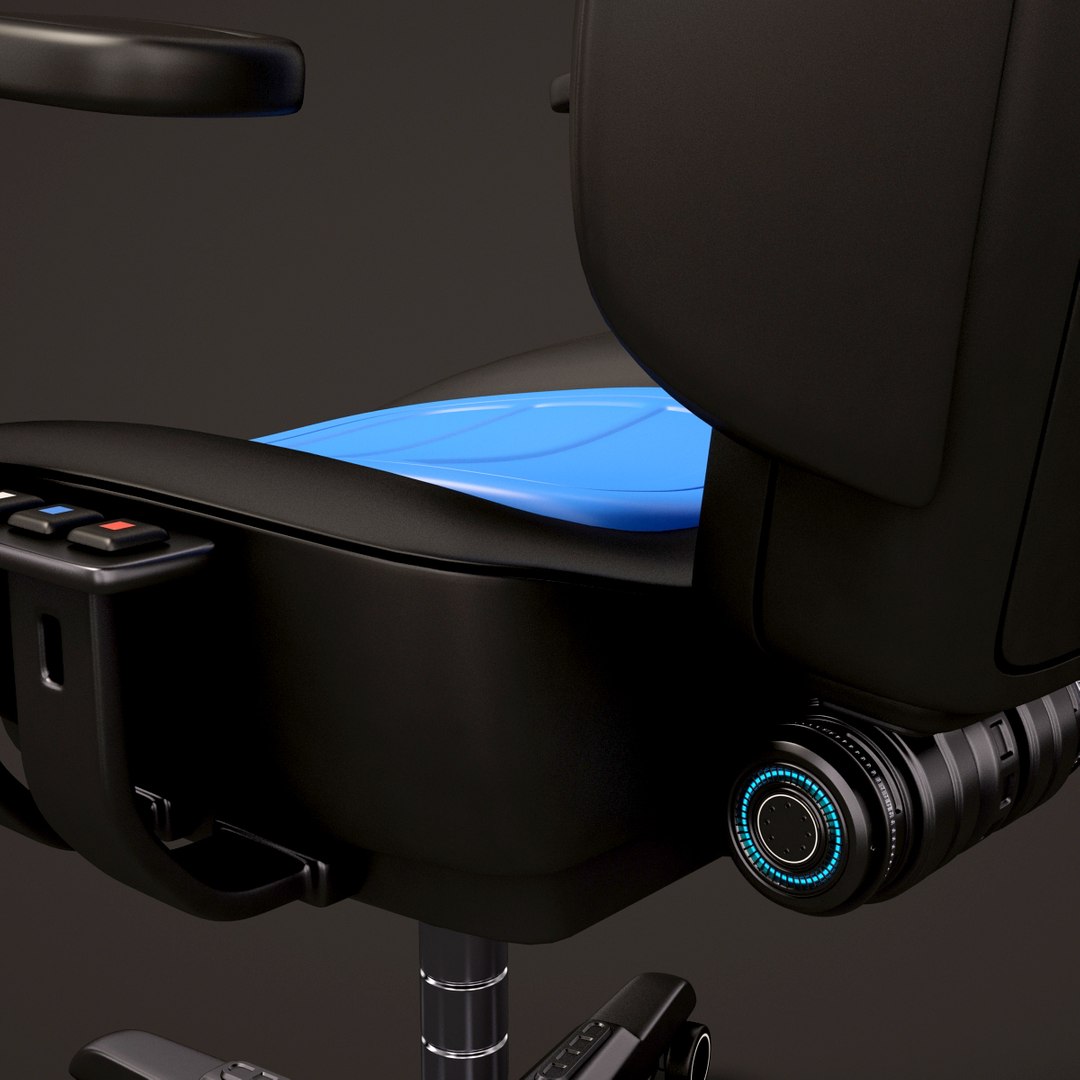 Sci fi lab chair 3D - TurboSquid 1231908