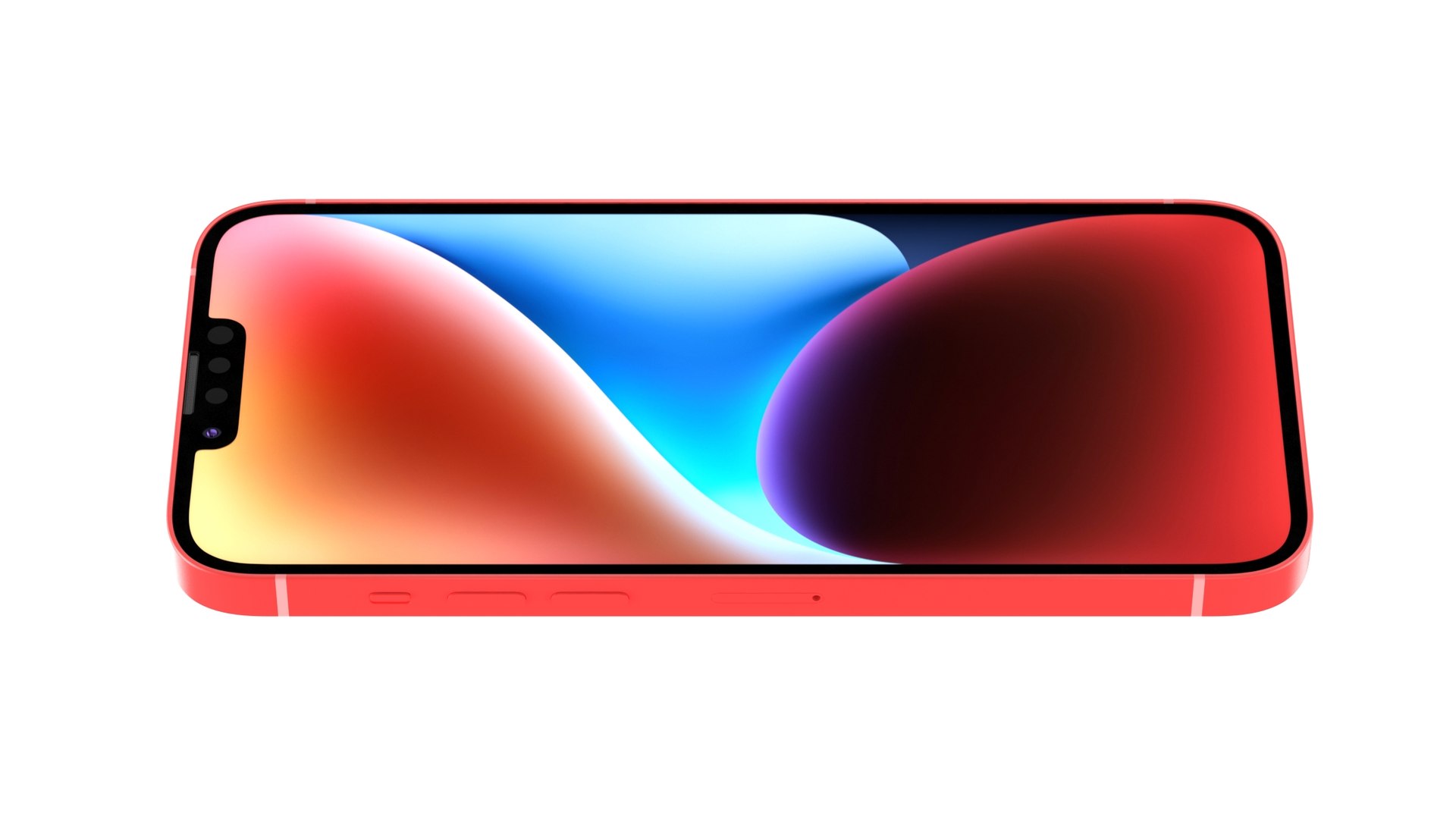 3D Apple IPhone 14 Plus Red Model - TurboSquid 2073989