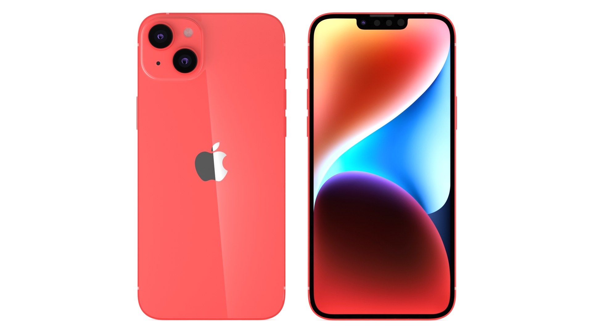 3D Apple IPhone 14 Plus Red Model - TurboSquid 2073989