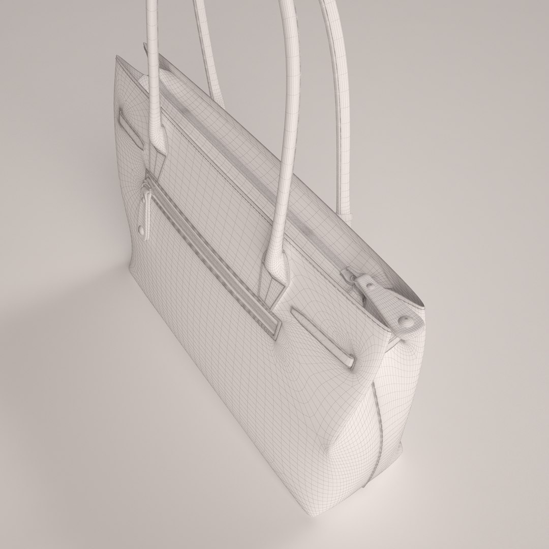 3d Model Luxury Ladies Handbag