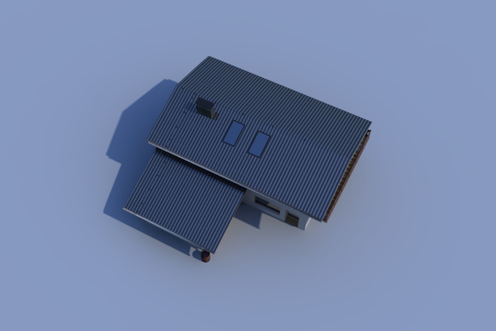 House Alpine Hq 3d Model