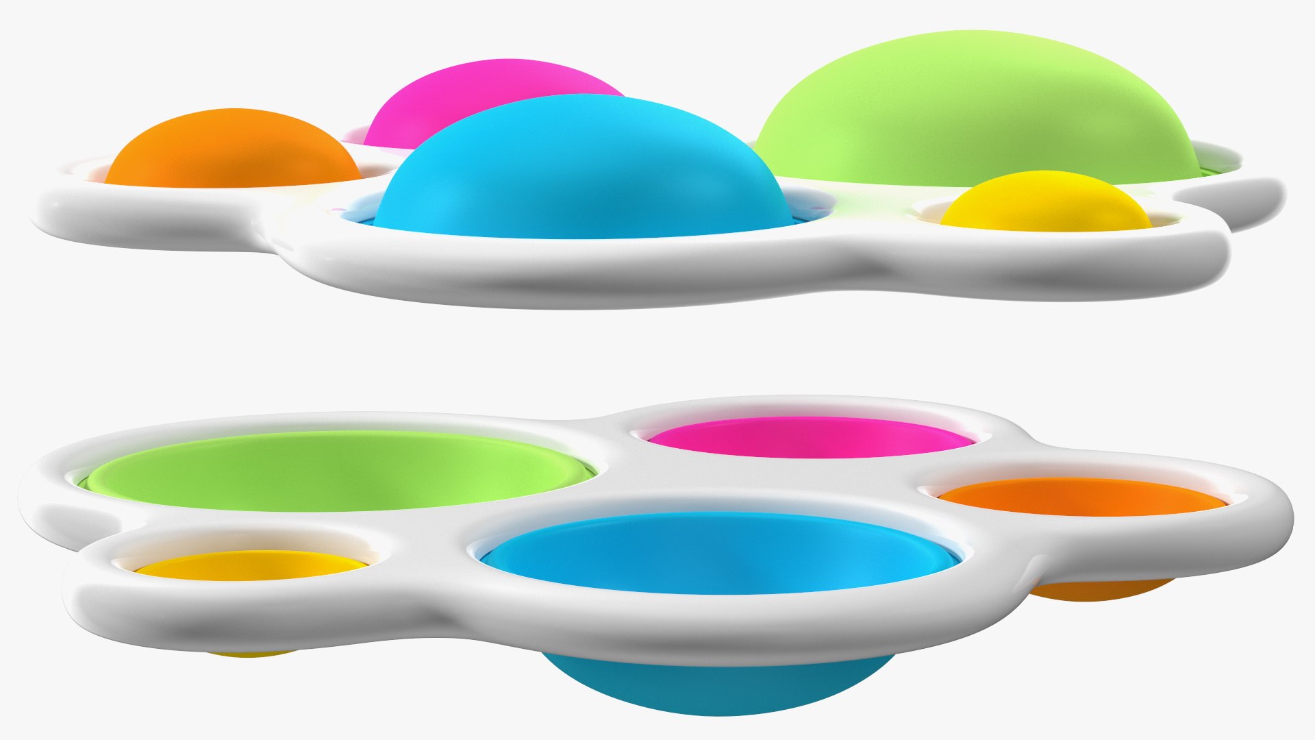 3D Simple Dimple Fidget Toy For Kids Model - TurboSquid 1781224