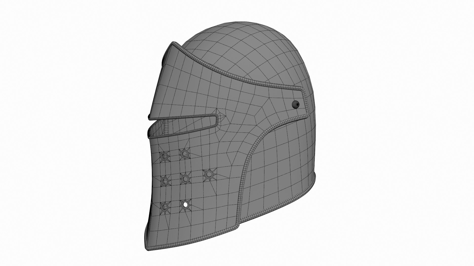 3D knight helmet pbr - TurboSquid 1525287