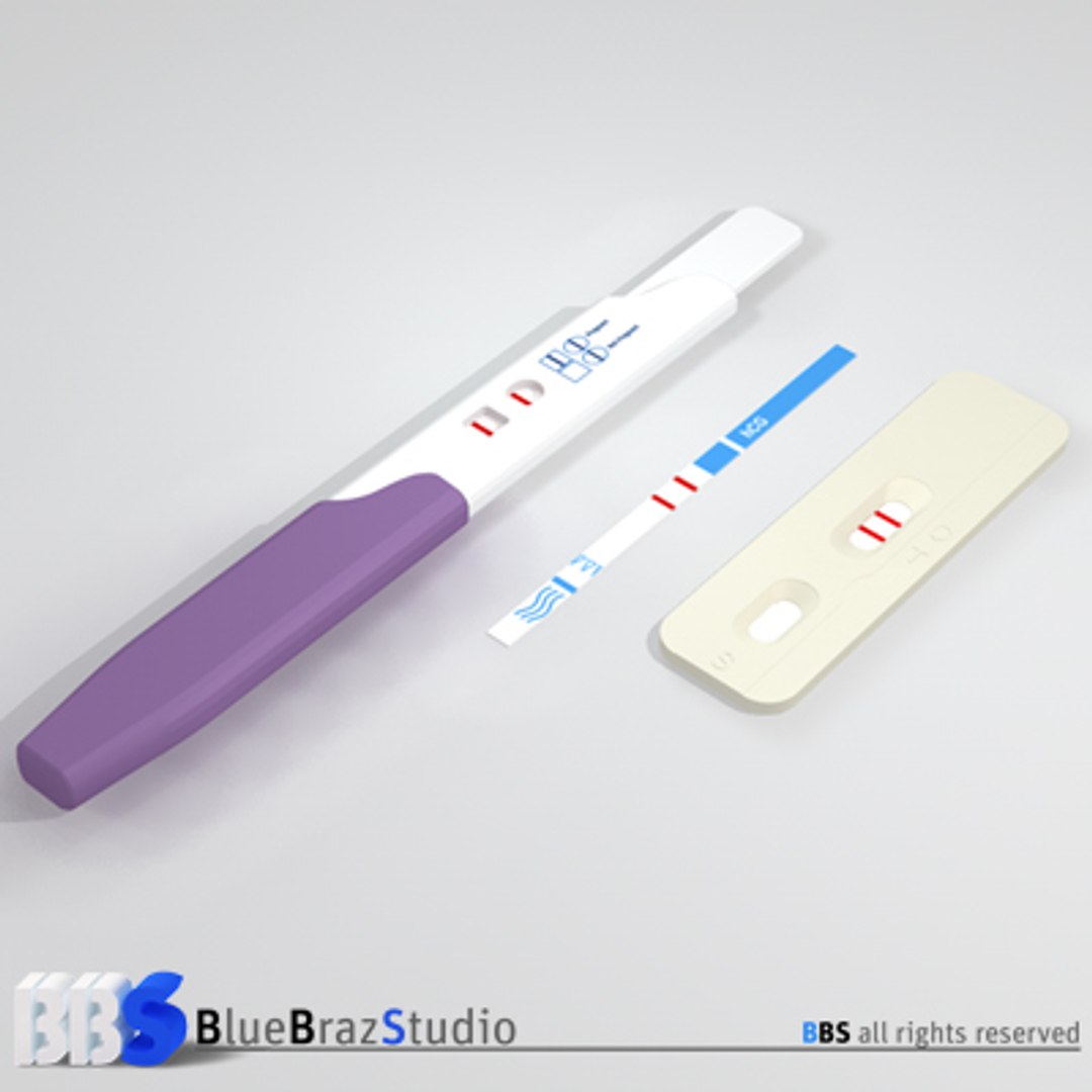Pregnancy Test 3d Model