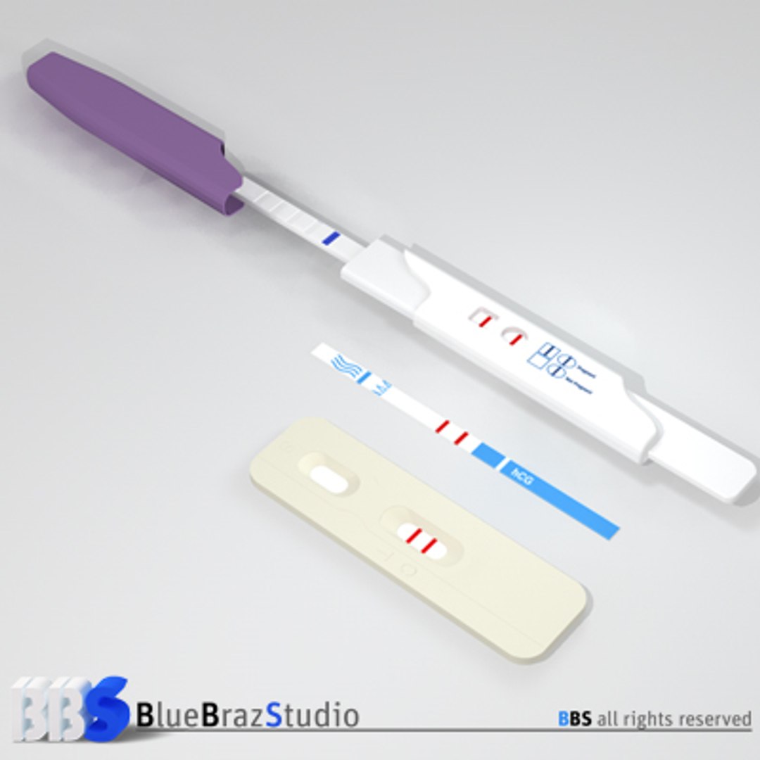Pregnancy Test 3d Model