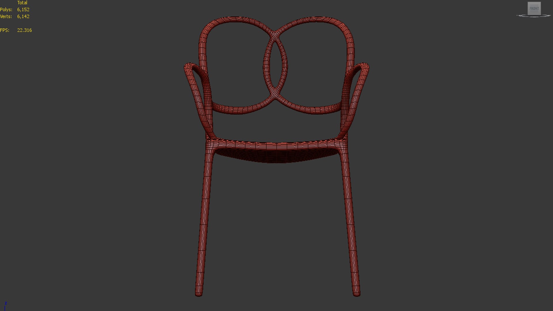 3D Sissi by Driade Chair - TurboSquid 1881990