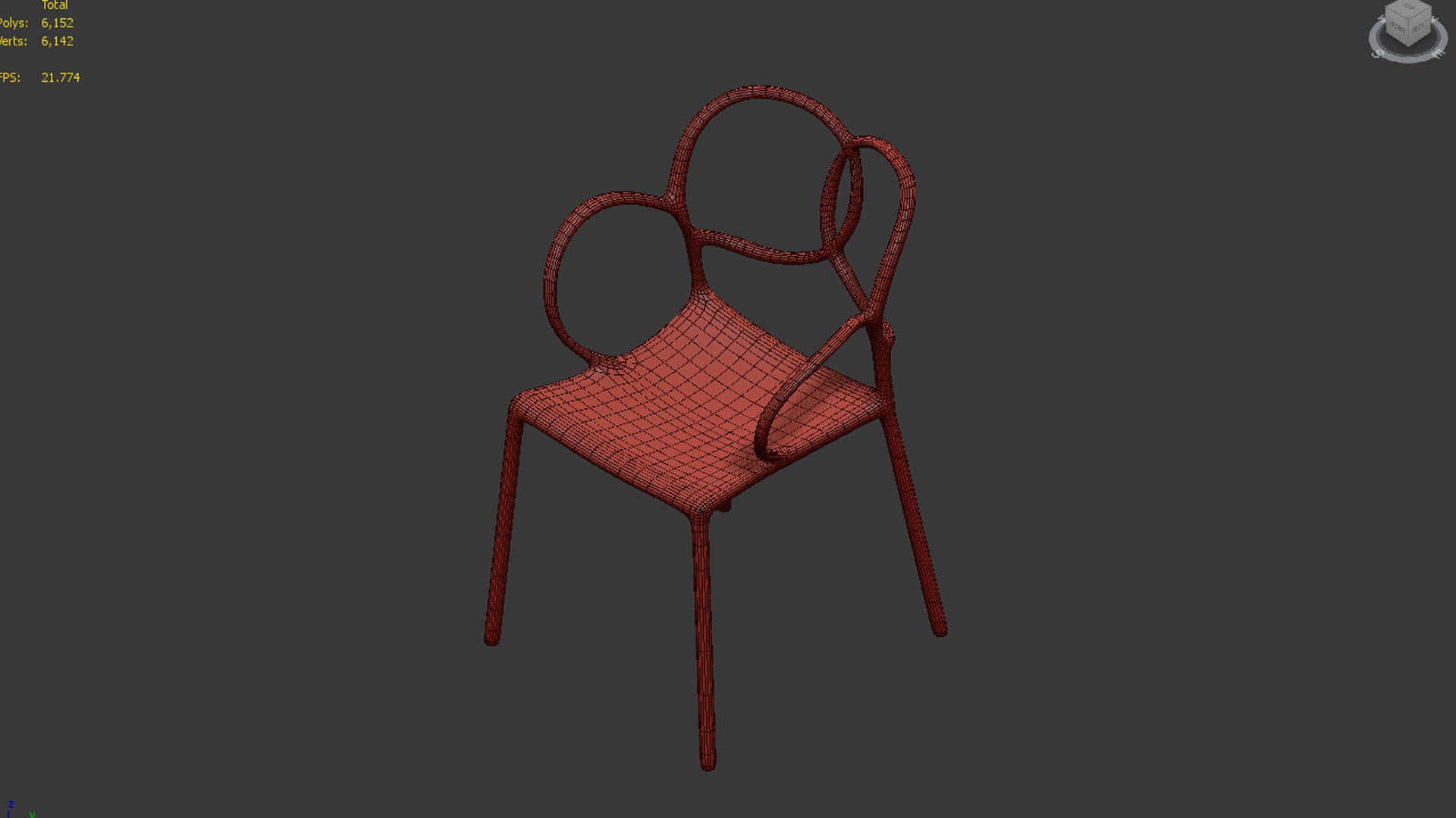 3D Sissi by Driade Chair - TurboSquid 1881990
