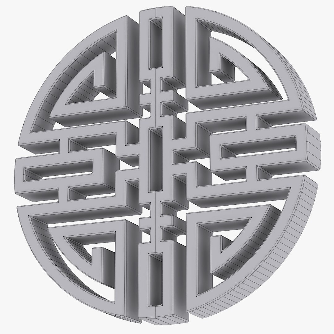 3ds max chinese blessing