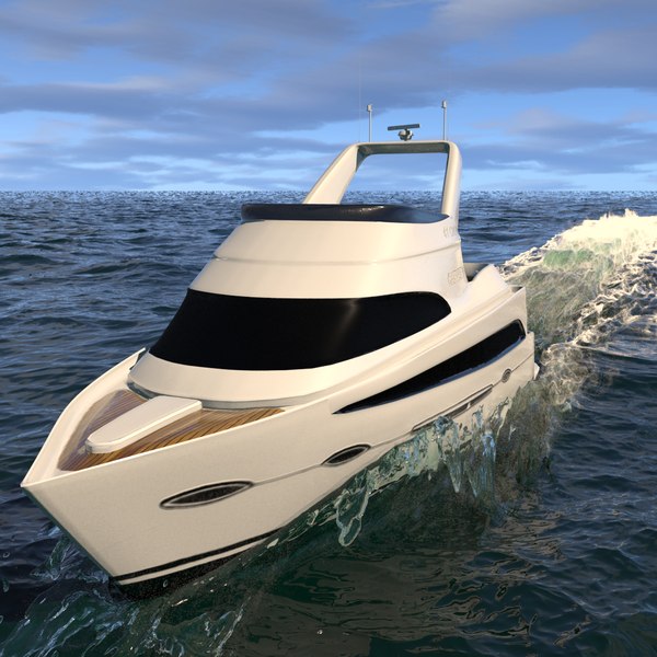 Animated Offshore Motorboat 3D Models for Download | TurboSquid