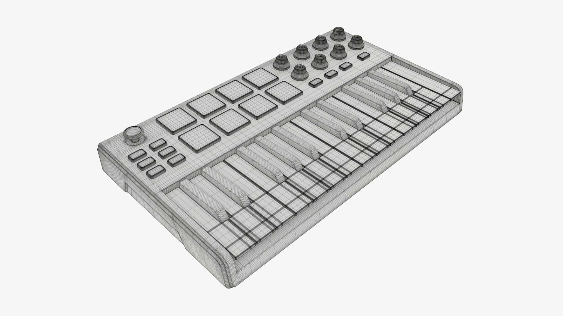 3D Keyboard Controller 25 - TurboSquid 1686367