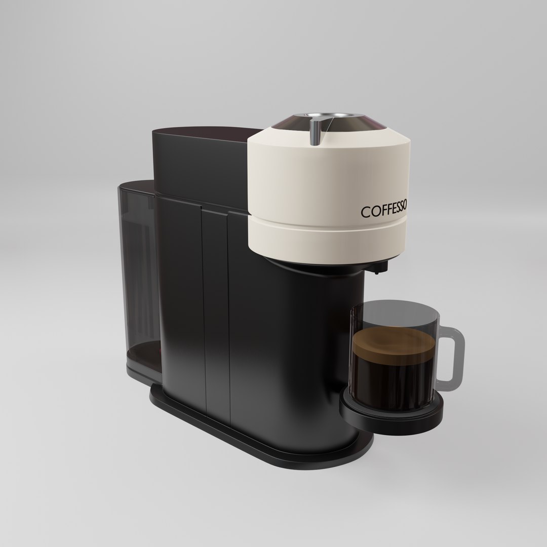 Coffesso 3D Model - TurboSquid 1799732