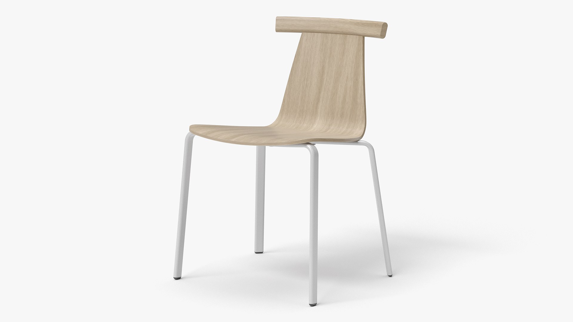 Modern Stackable Chair 3D Model - TurboSquid 1626446