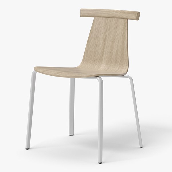 Modern stackable chair 3D model - TurboSquid 1626446