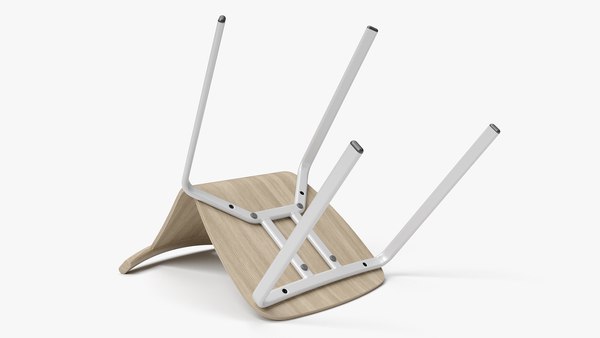 Modern stackable chair 3D model - TurboSquid 1626446