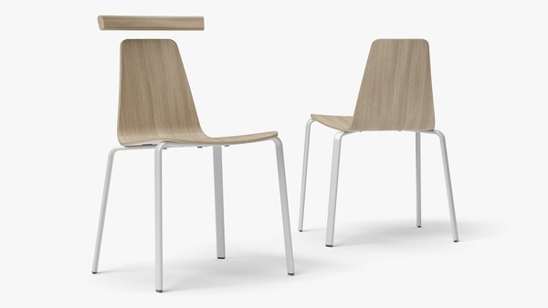 Modern stackable chair 3D model - TurboSquid 1626446