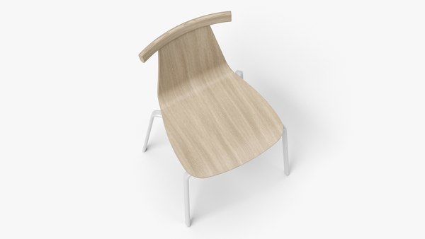 Modern stackable chair 3D model - TurboSquid 1626446