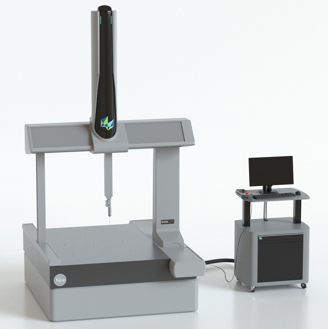 Hexagon Global 7107 Green Cmm 3D Model - TurboSquid 2071299